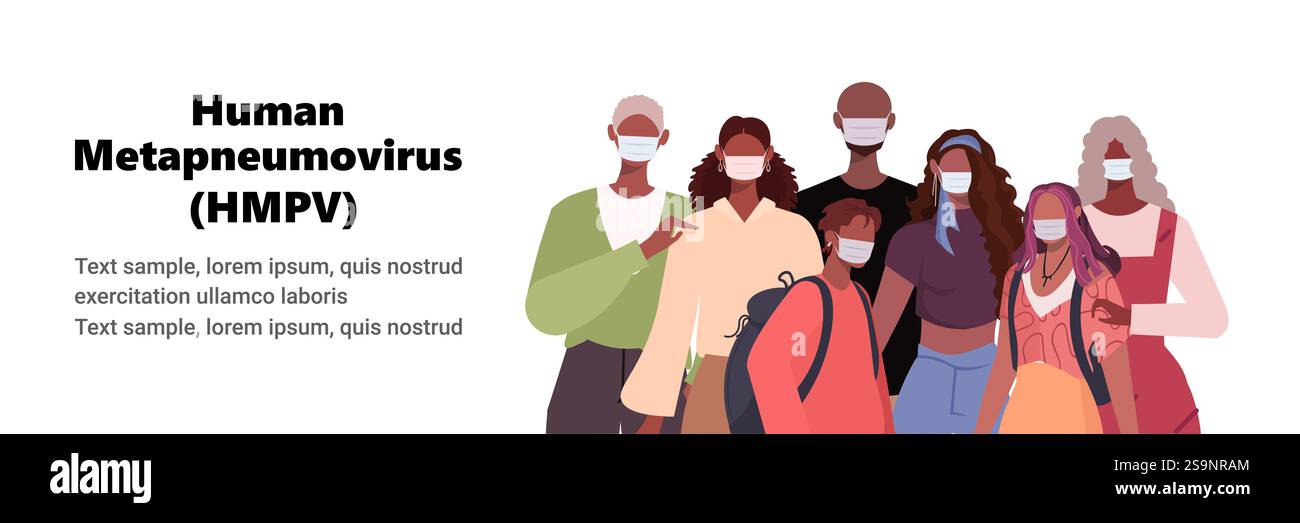 Human metapneumovirus (HMPV). African American family with children ...