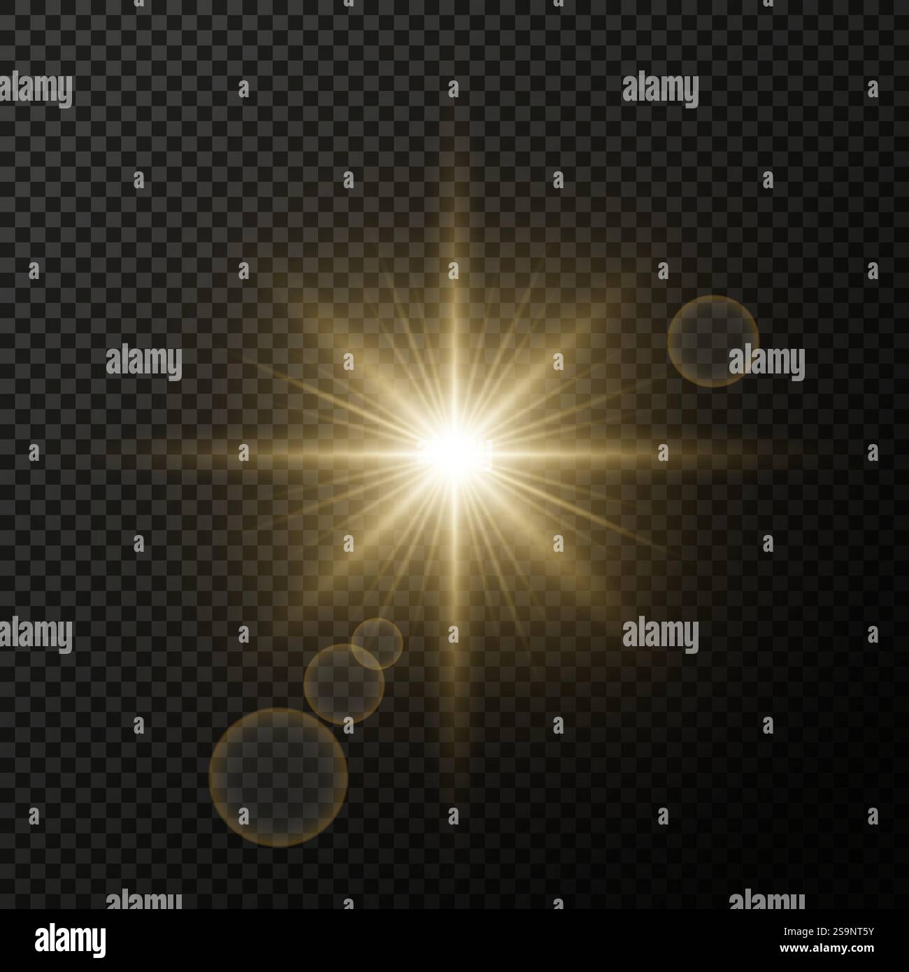 Star light effect isolated Stock Vector Image & Art - Alamy