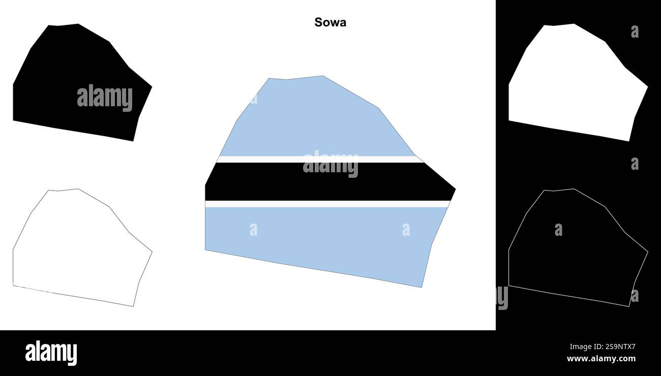 Sowa eps map hi-res stock photography and images - Alamy