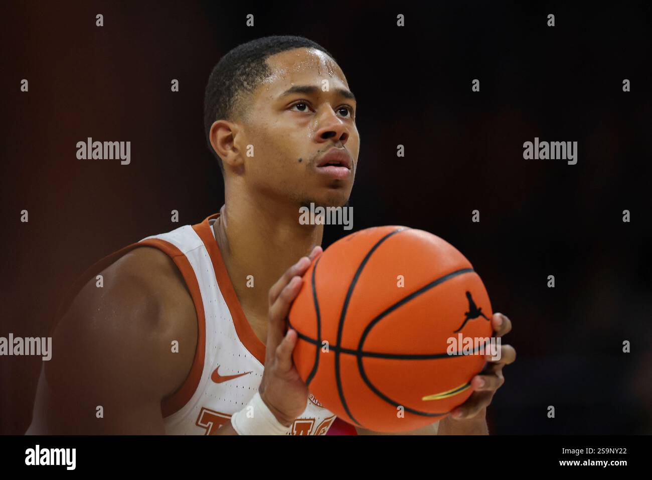 AUSTIN, TX - JANUARY 25: Texas Longhorns forward Jayson Kent (25) takes ...