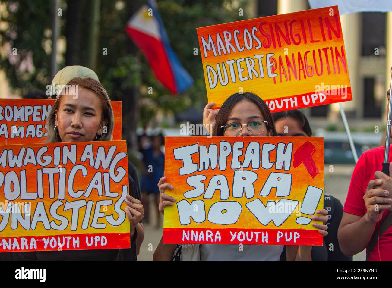 February 1, 2025, Quezon City, Quezon, Philippines: The protest was ...