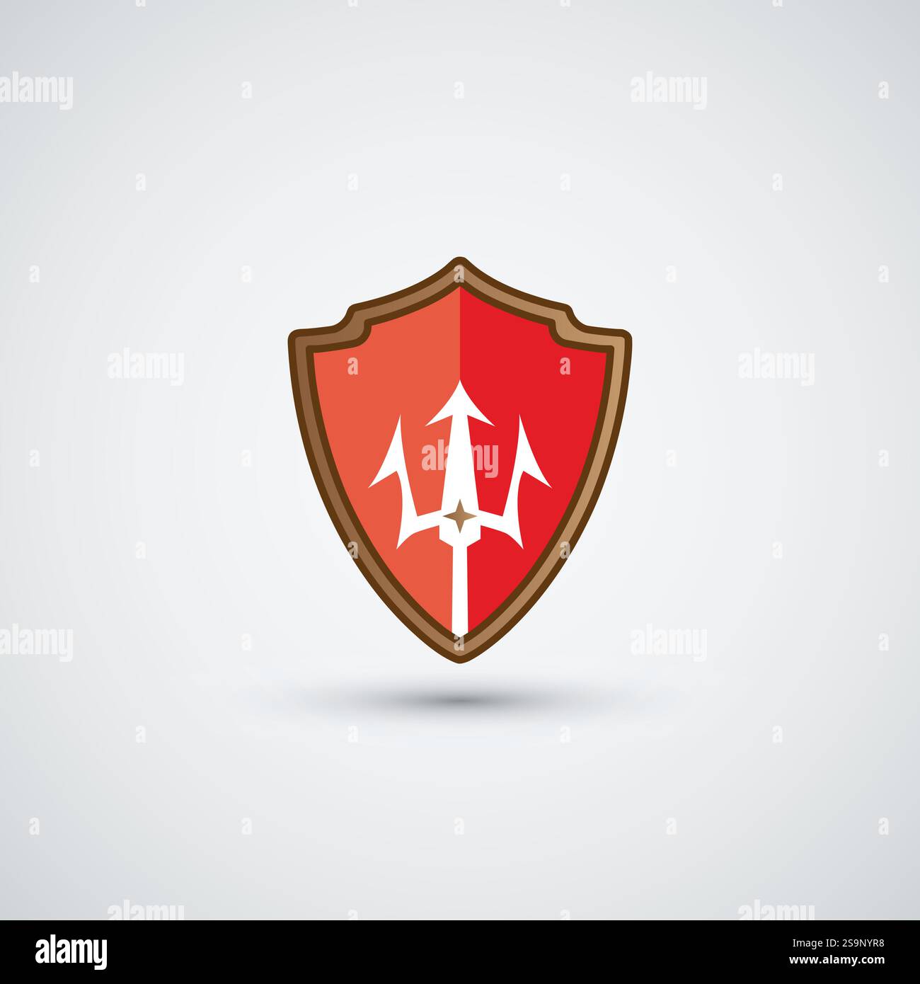 Ancient trident Stock Vector Images - Alamy