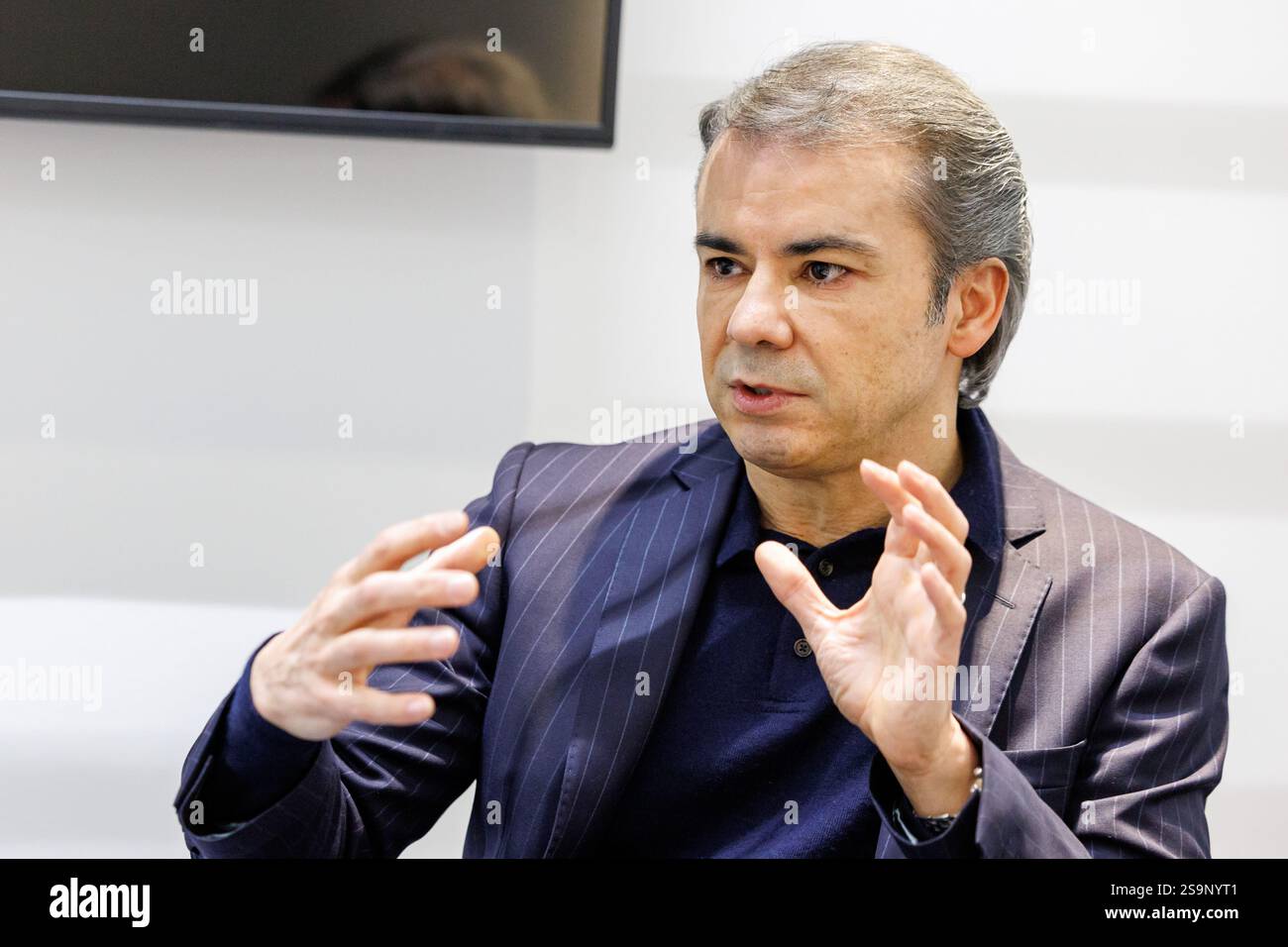 Nuremberg, Germany. 27th Jan, 2025. Bahri Kurter, Board Member for ...