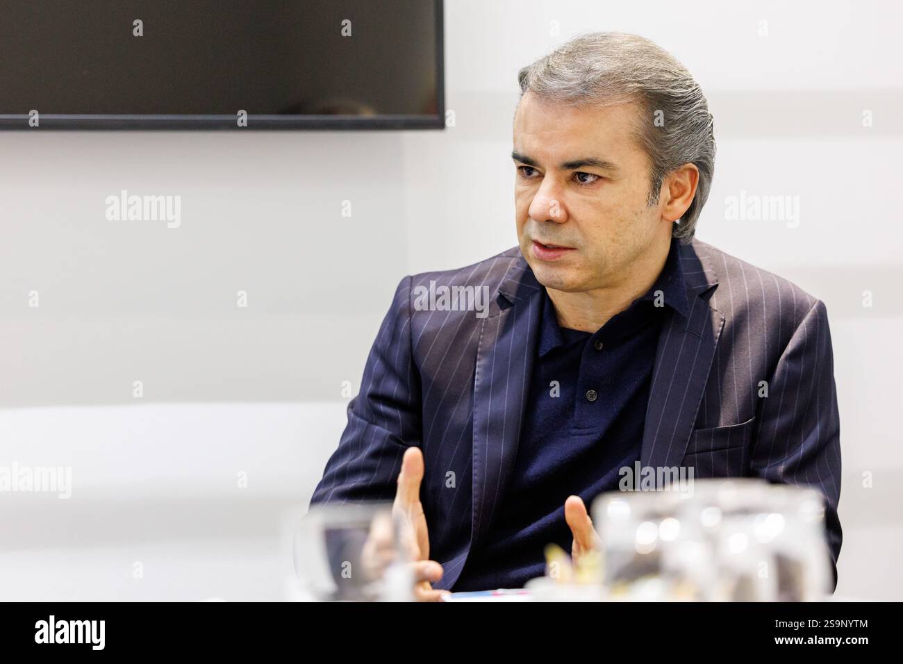 Nuremberg, Germany. 27th Jan, 2025. Bahri Kurter, Board Member for ...