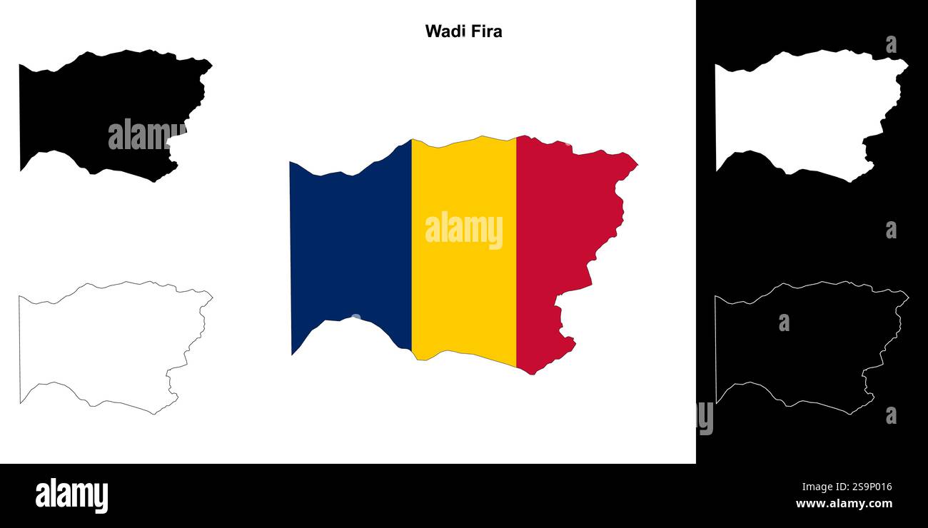 Wadi fira eps map hi-res stock photography and images - Alamy