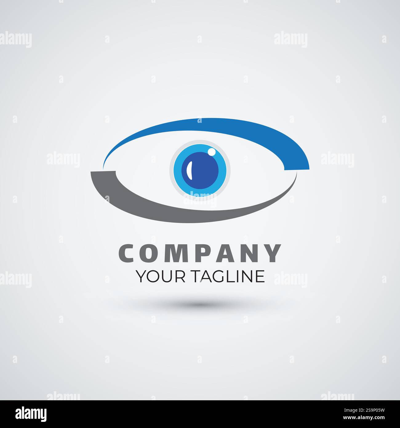 Eyes vision logo design template Stock Vector Image & Art - Alamy