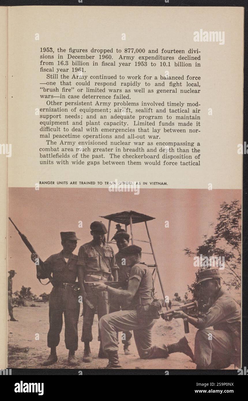 "Ranger units are trained to train others, as in Vietnam" photography ...