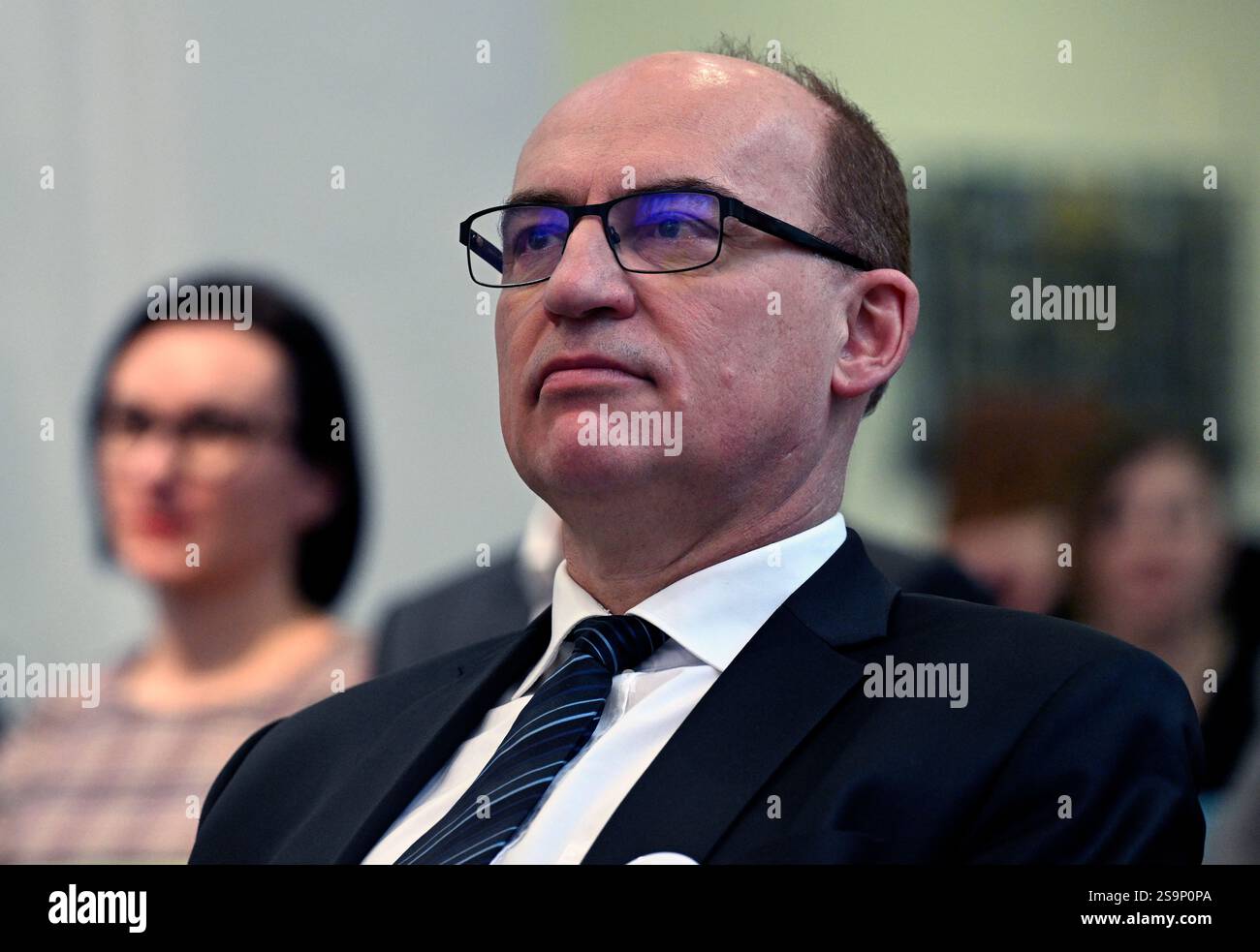 Prague, Czech Republic. 27th Jan, 2025. Pavel Sramek attends first ...