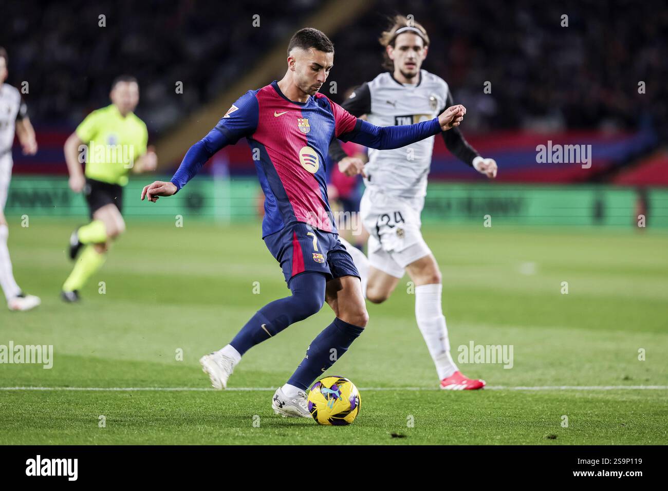 Ferran Torres of FC Barcelona during the Spanish championship La Liga ...