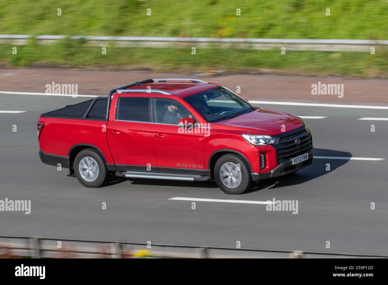 2023 Indian Red SsangYong Musso Rhino Auto 2157cc Diesel pickup 6 speed ...