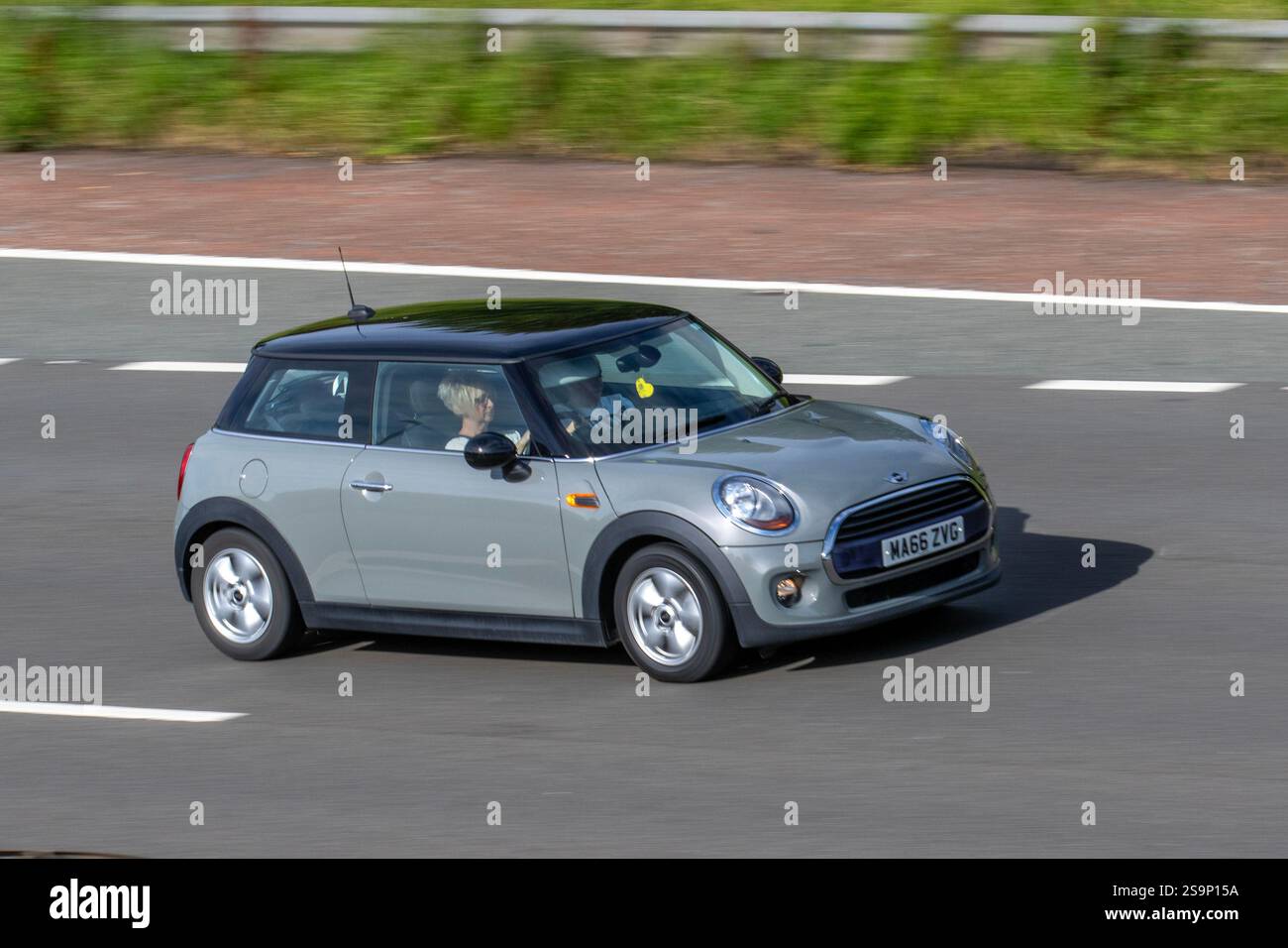 Grey petrol automatic hatchback hi-res stock photography and images - Alamy