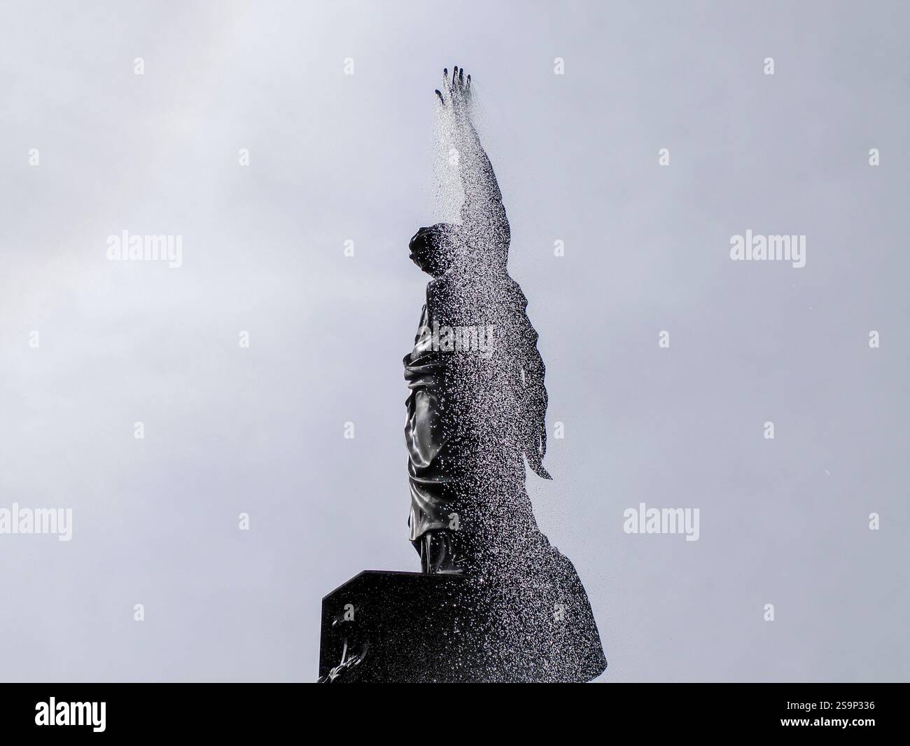 The Cincinnati Tyler Davidson Fountain detail Stock Photo - Alamy