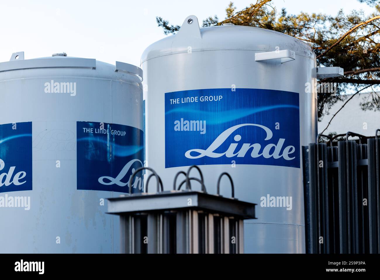 Pullach, Germany. 26th Jan, 2025. The logo and lettering of the ...