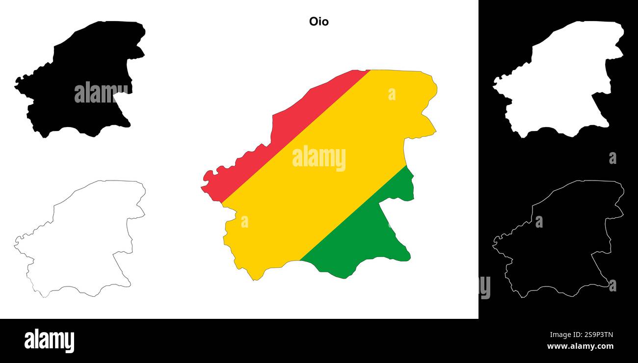 Blank oio map hi-res stock photography and images - Alamy