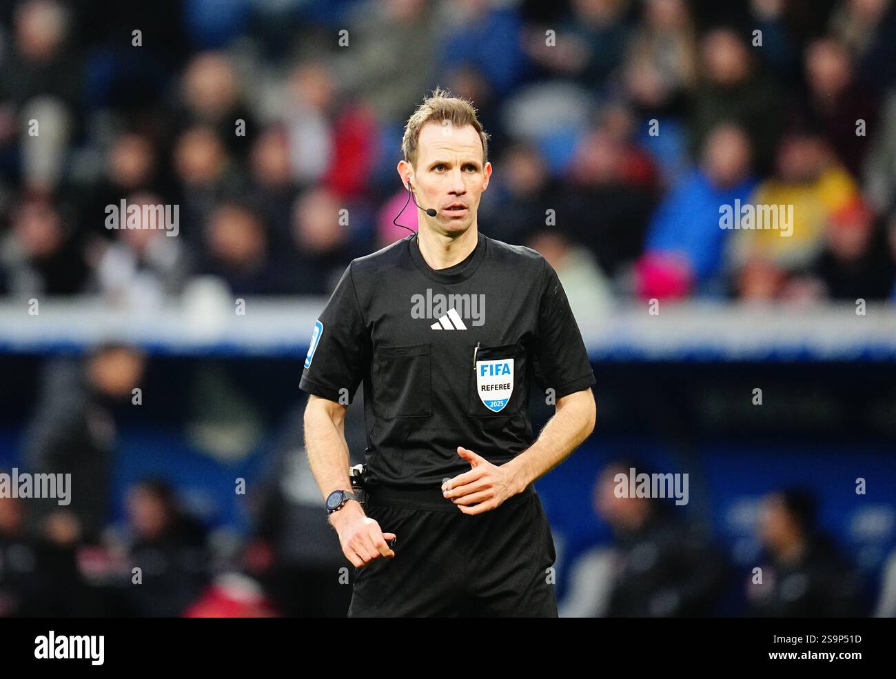 Prezero Arena, Hoffenheim, Germany. 26th Jan, 2025. Sascha Stegemann ...