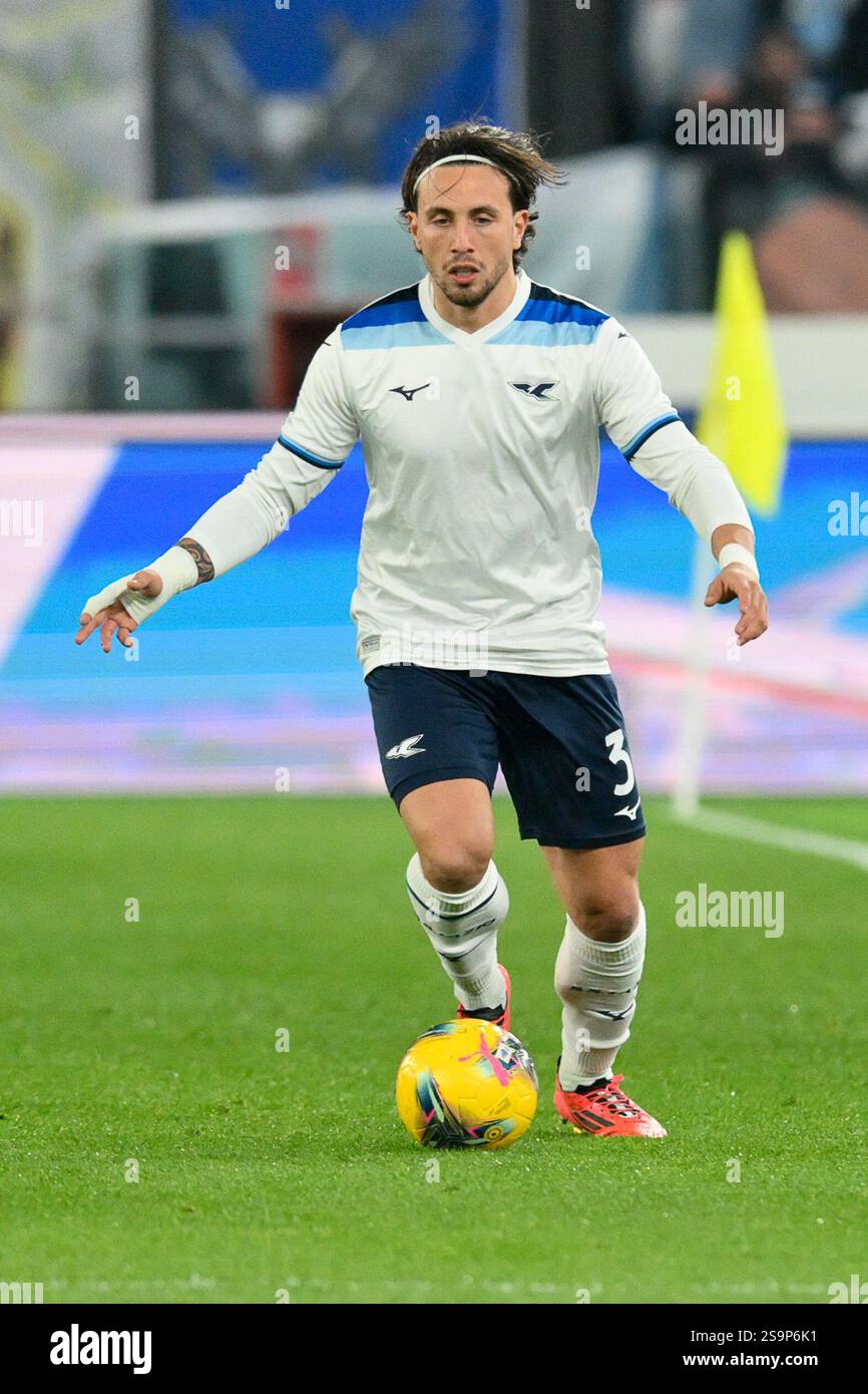 Olimpico Stadium, Rome, Italy - Luca Pellegrini of SS Lazio runs with the ball during Serie A ...