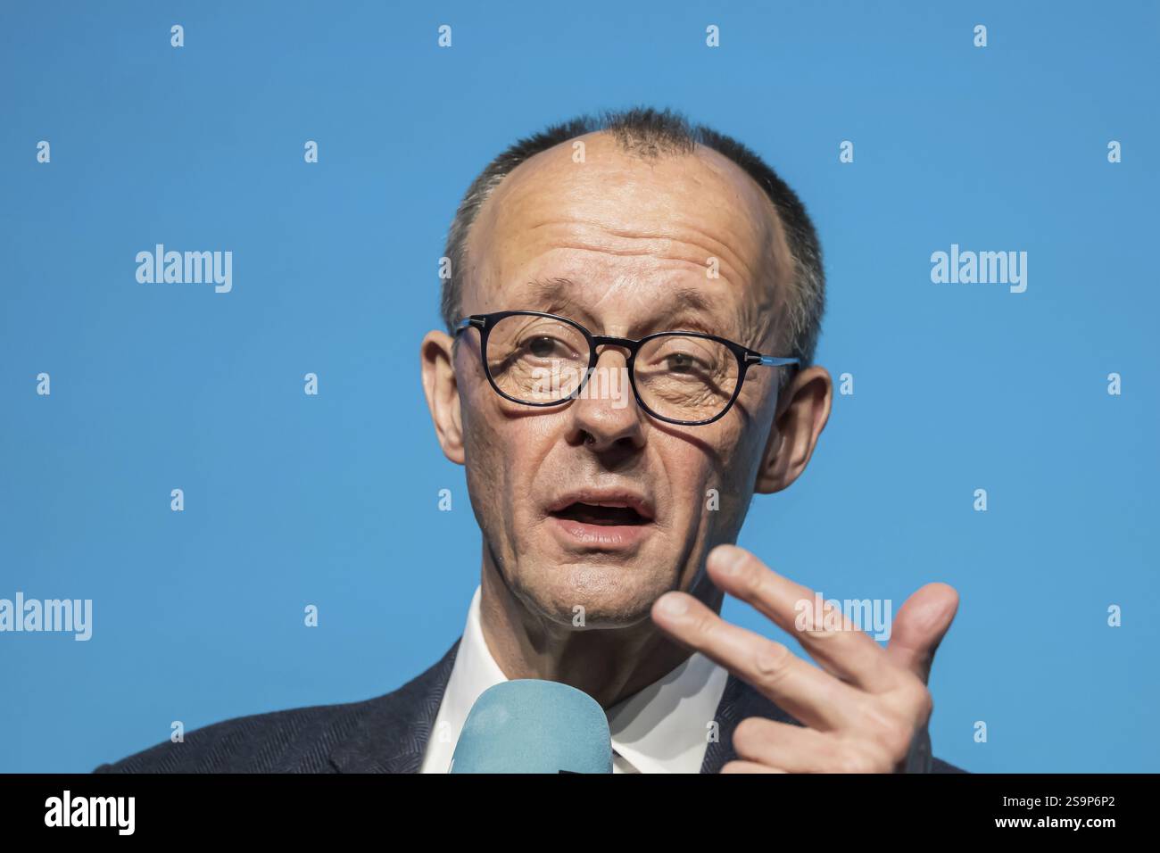 New Year's reception of the CDU with chancellor candidate Friedrich ...