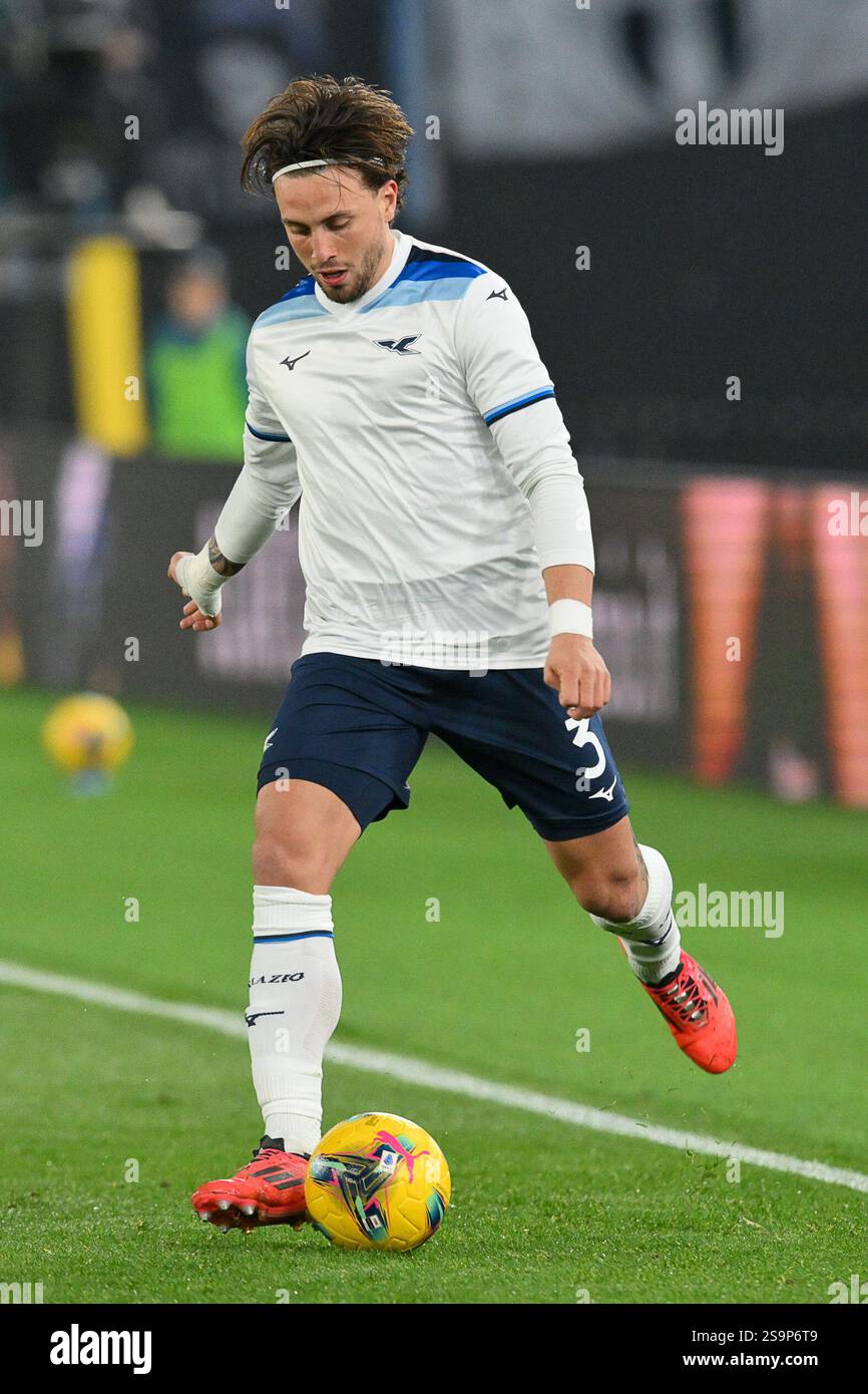 Olimpico Stadium, Rome, Italy - Luca Pellegrini of SS Lazio runs with the ball during Serie A ...
