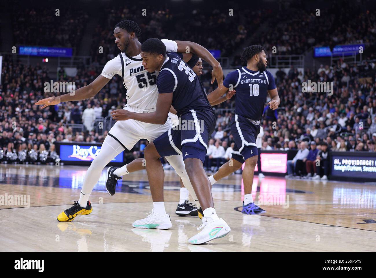 PROVIDENCE, RI - JANUARY 25: Georgetown Hoyas forward Thomas Sorber (35 ...