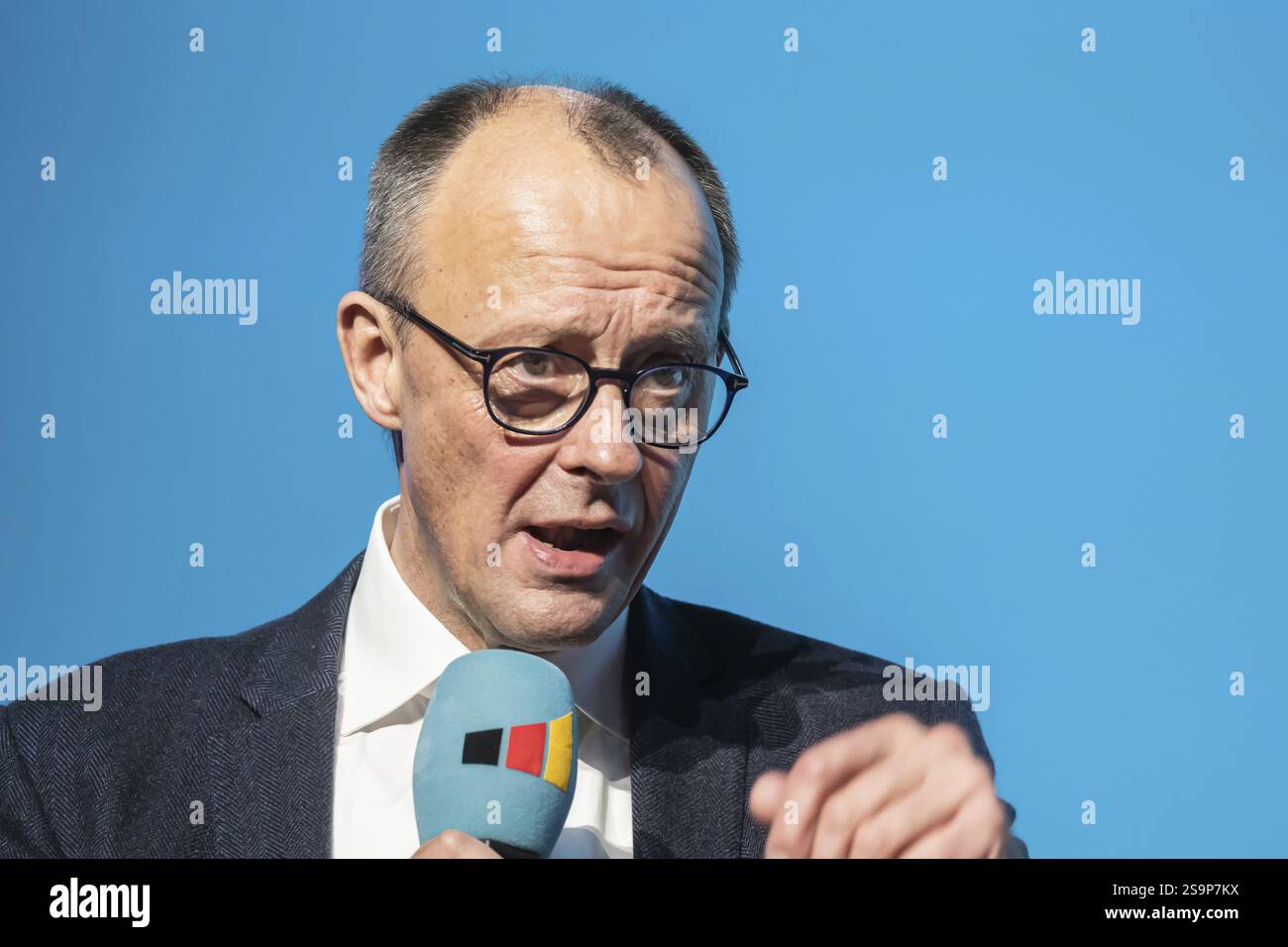 New Year's reception of the CDU with chancellor candidate Friedrich ...