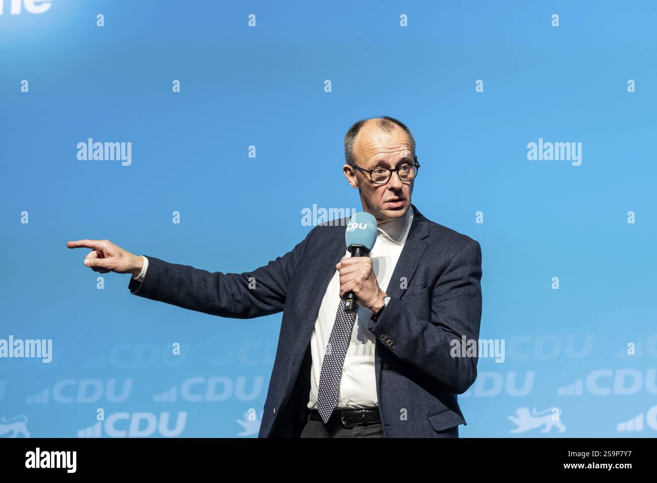 New Year's reception of the CDU with chancellor candidate Friedrich ...