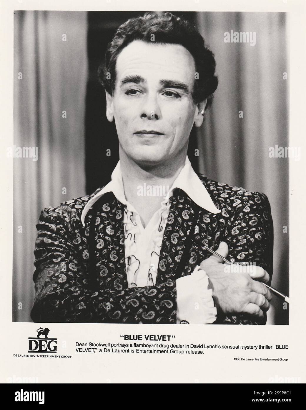 Blue Velvet (DeLaurentis, 1986)mystery-thriller, directed by David ...