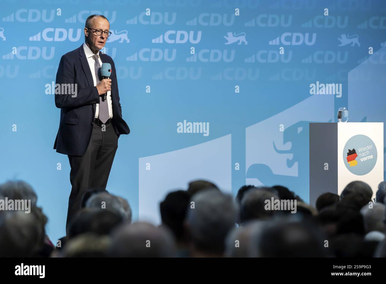 New Year's reception of the CDU with chancellor candidate Friedrich ...