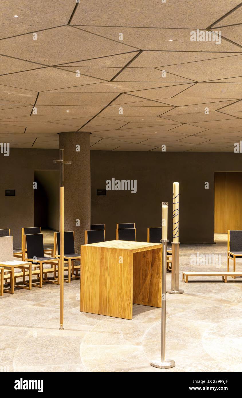 Interior design of the newly designed St Hedwig's Cathedral, Catholic ...