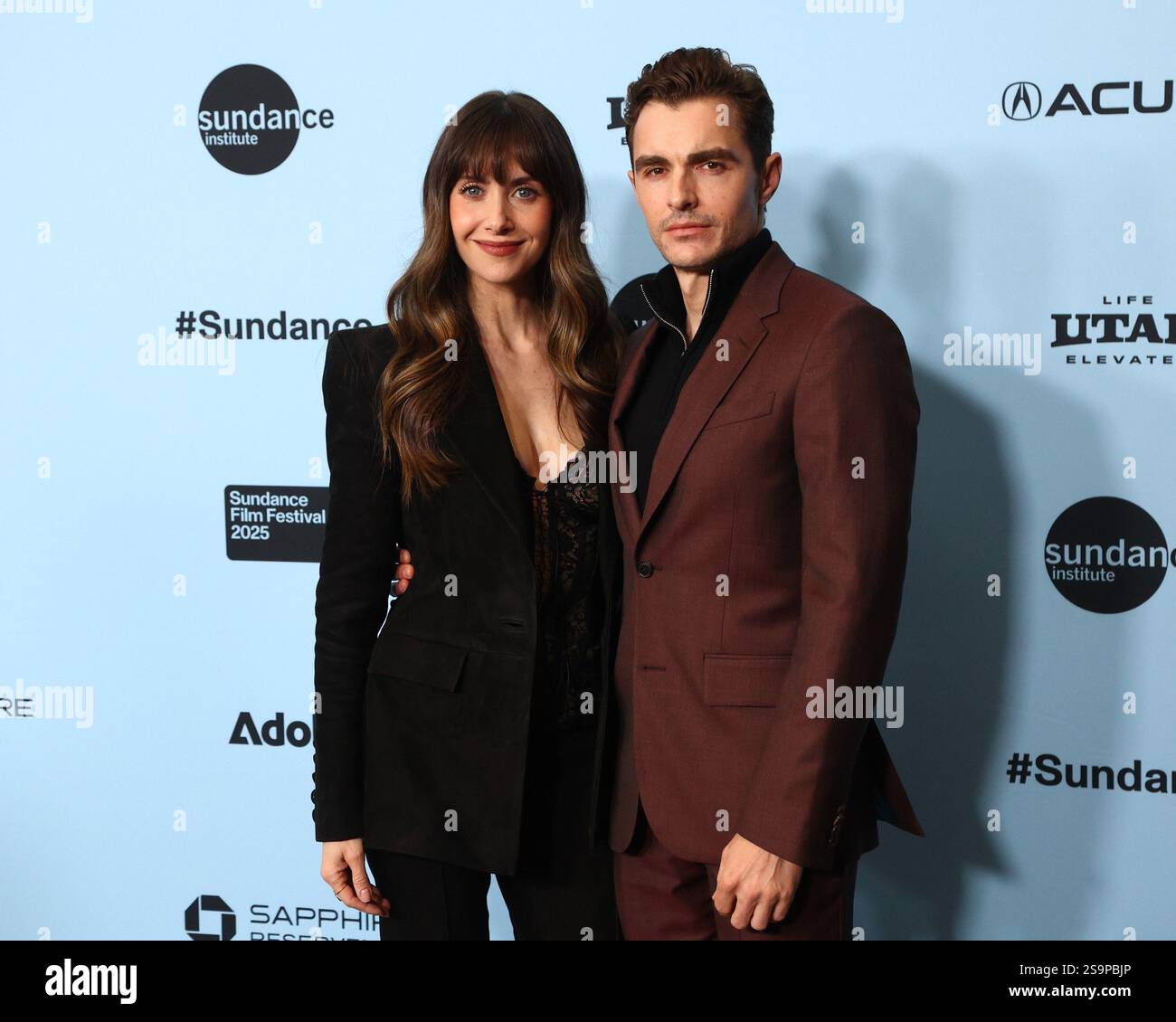 Ut. 26th Jan, 2025. Alison Brie, Dave Franco at arrivals for TOGETHER ...