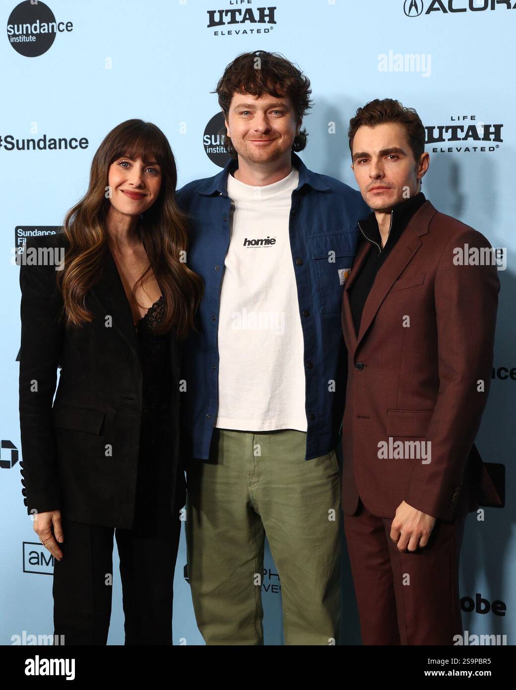 Ut. 26th Jan, 2025. Alison Brie, Michael Shanks, Dave Franco at ...