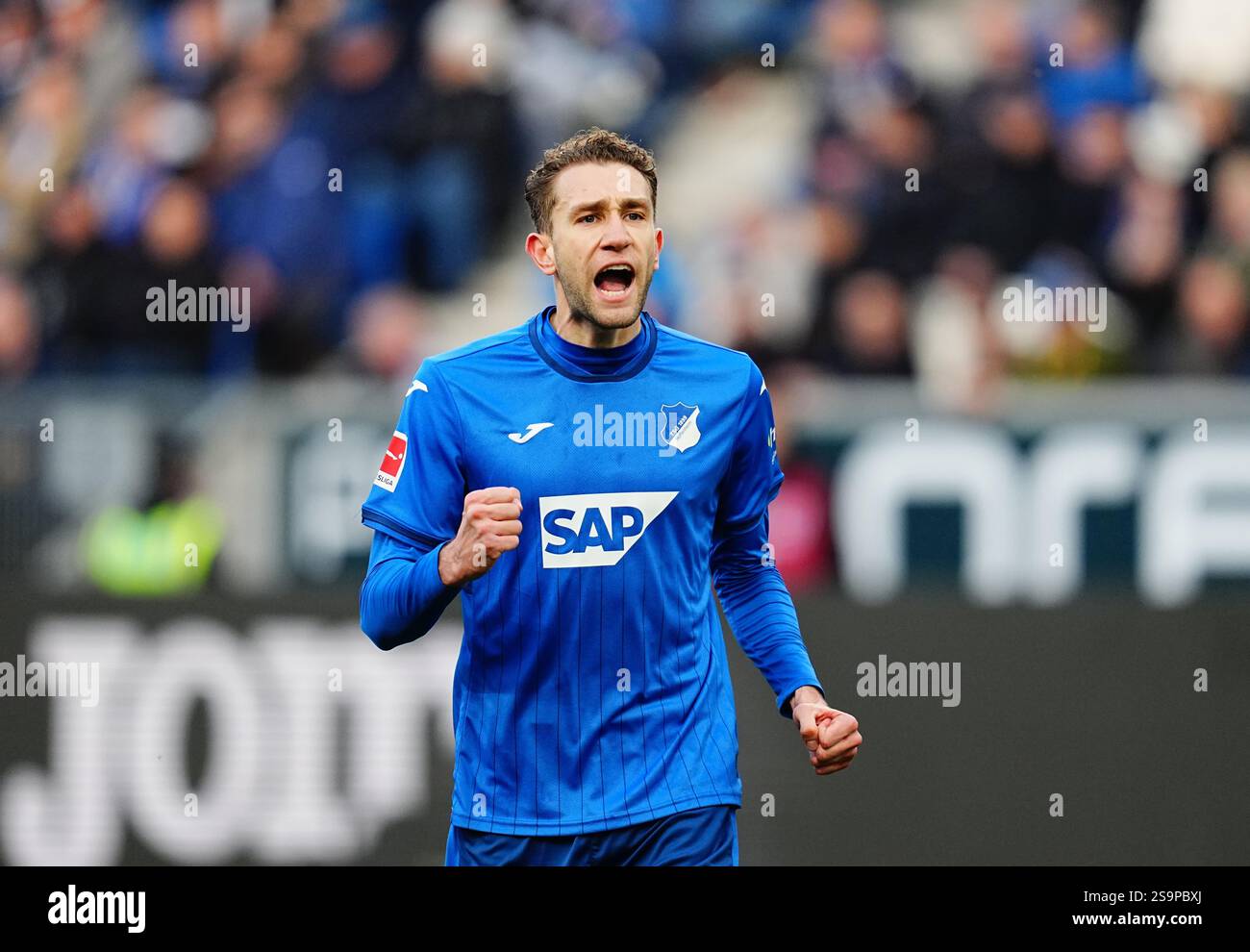 Hoffenheim, Germany. 26th Jan, 2025. January 26 2025: Arthur Chaves ...