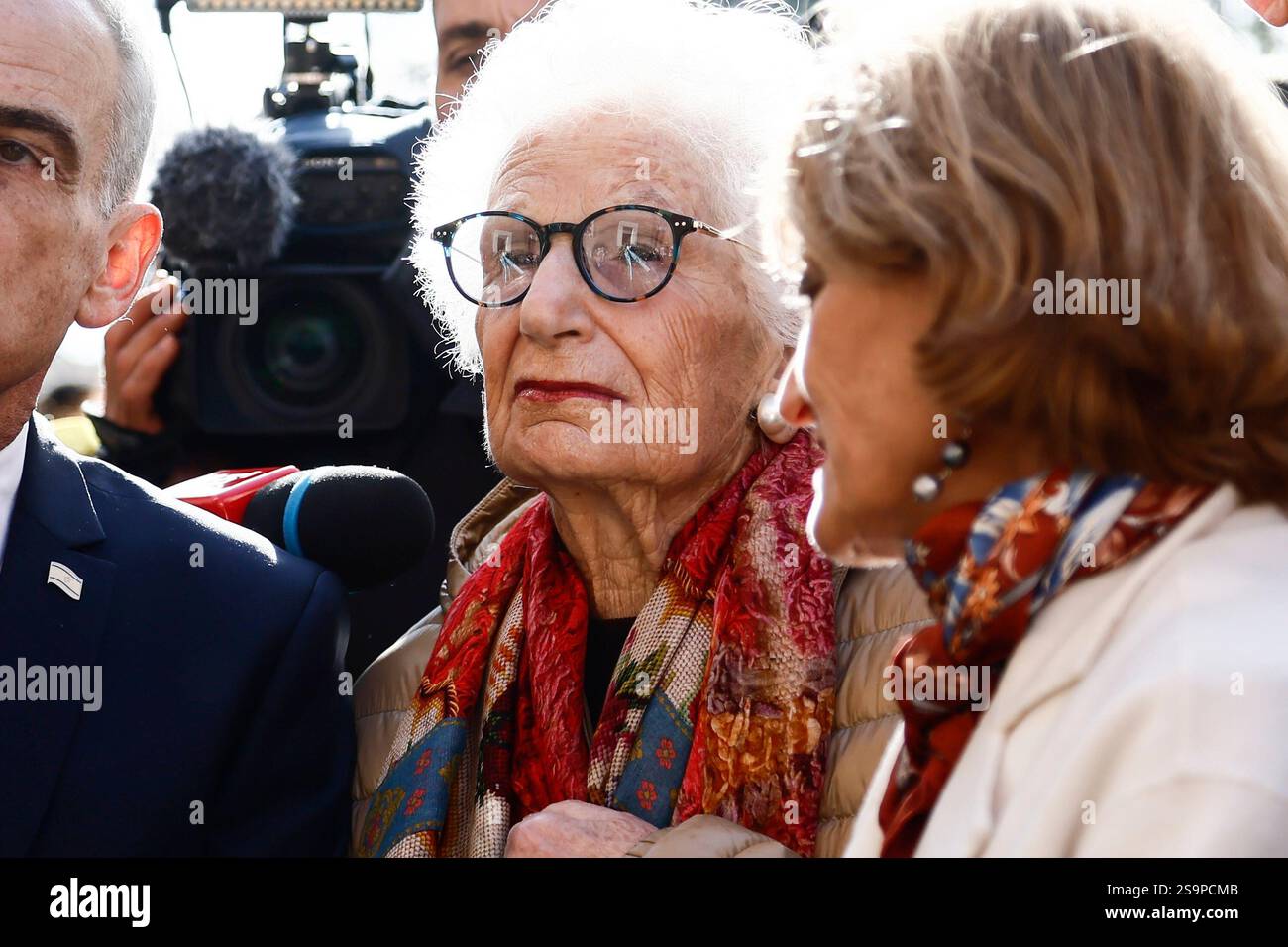 Giorno della Memoria la Senatrice Liliana Segre con Noemi Di Segni ...