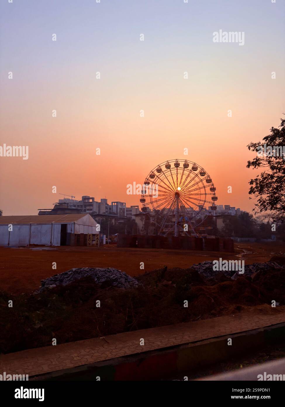 Fair and sky , feels like oldskool Stock Photo - Alamy