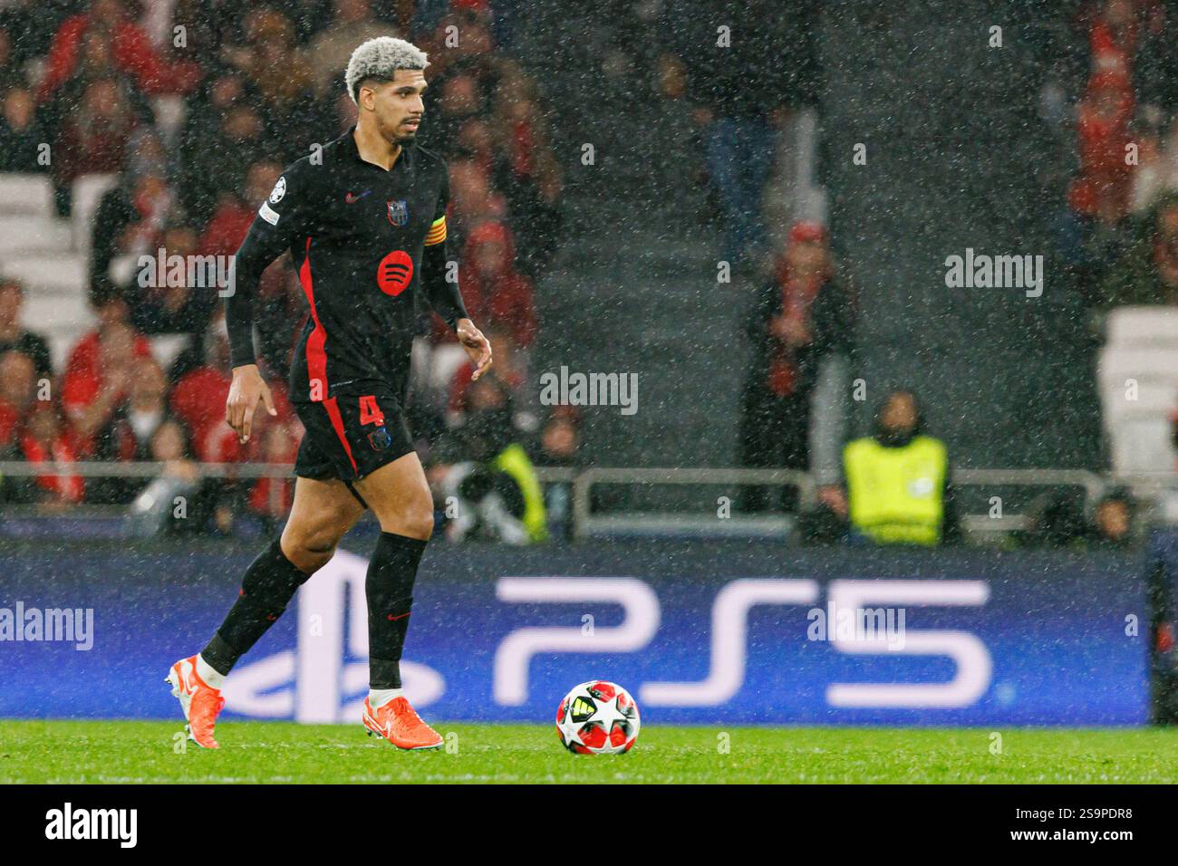 Ronaldo Araujo seen during UEFA Champions League game between teams of ...