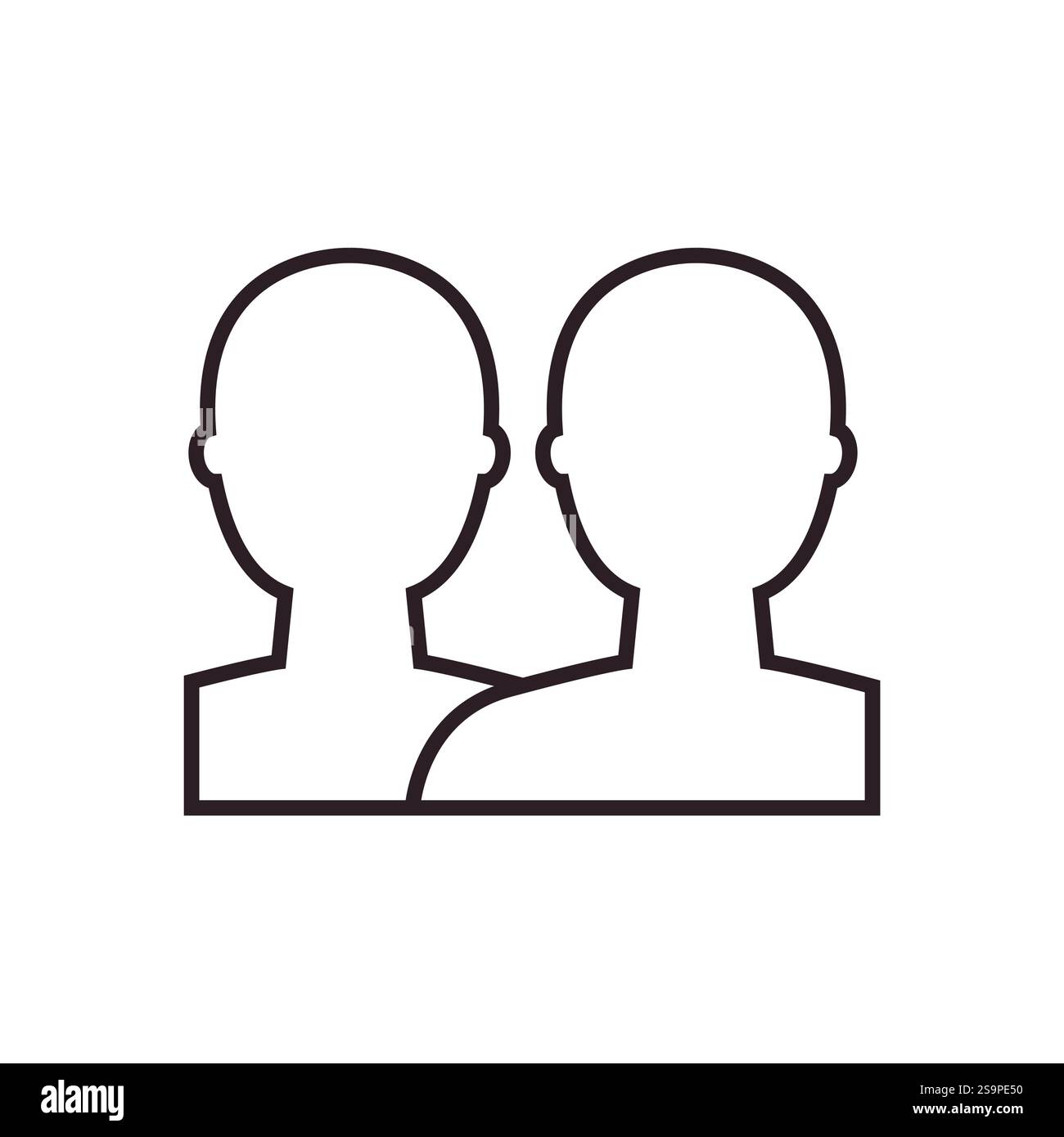 avatar person profile emoji symbol sign icon vector illustration Stock ...