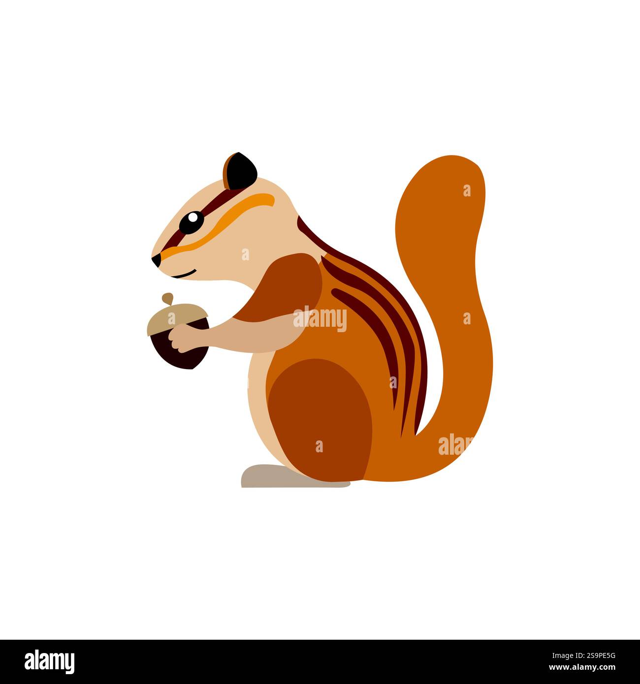chipmunk emoji symbol sign icon vector illustration Stock Vector Image ...