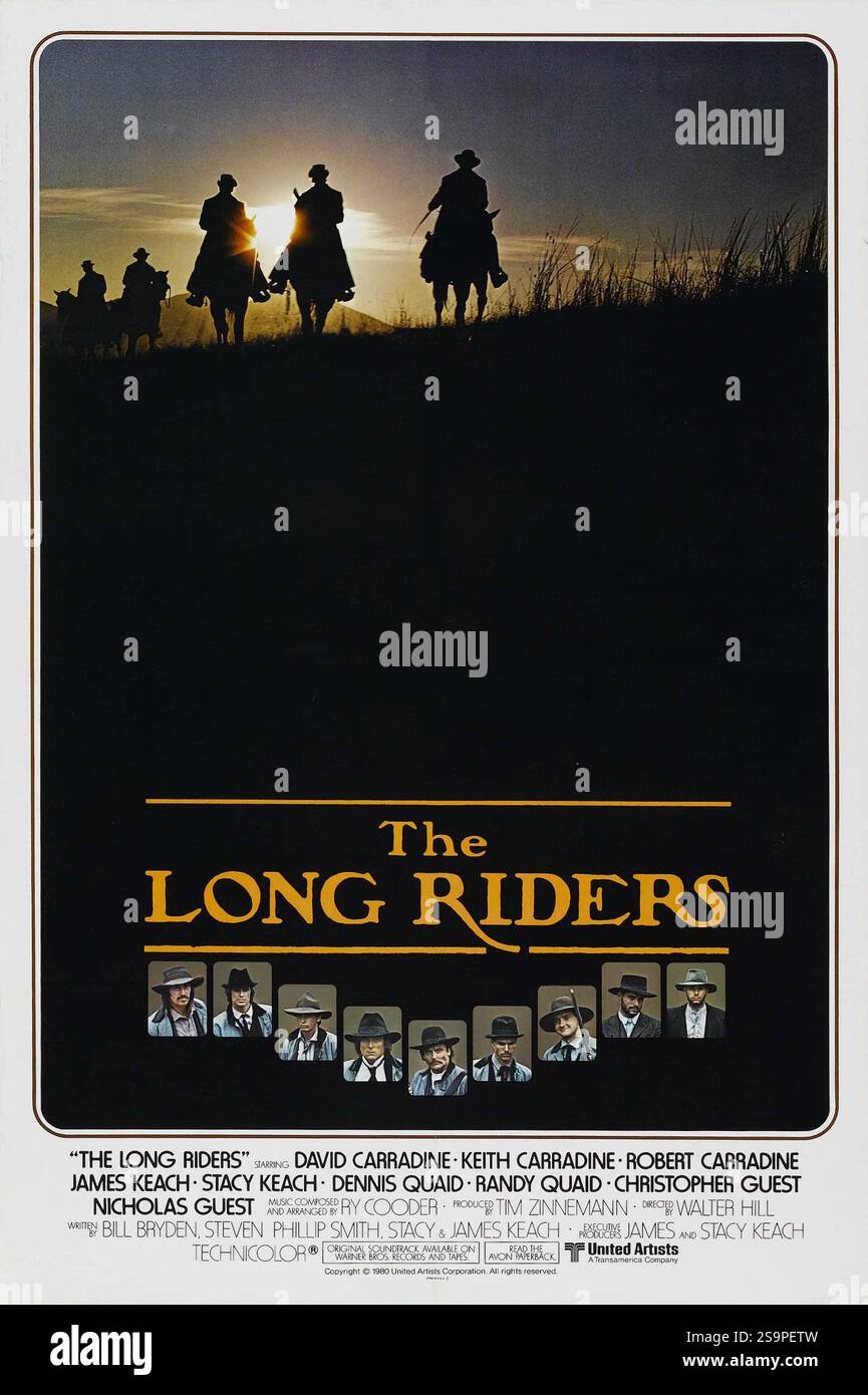THE LONG RIDERS (1980), directed by WALTER HILL. Credit: UNITED ARTISTS ...