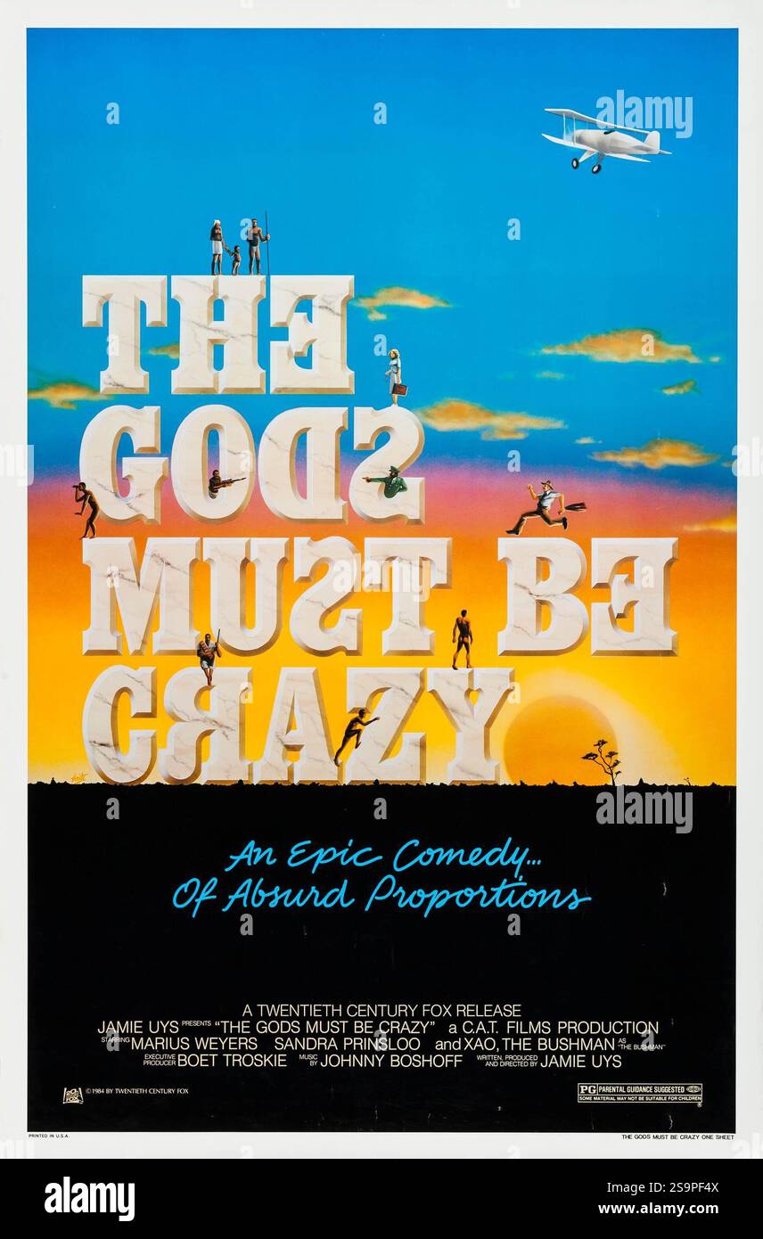 THE GODS MUST BE CRAZY (1980), directed by JAMIE UYS. Credit: C.A.T ...