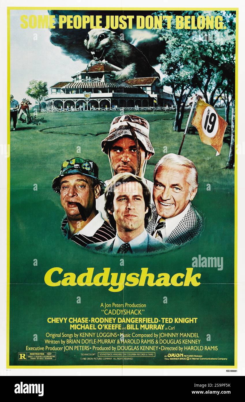 CADDYSHACK (1980), directed by HAROLD RAMIS. Credit: WARNER/ORION ...