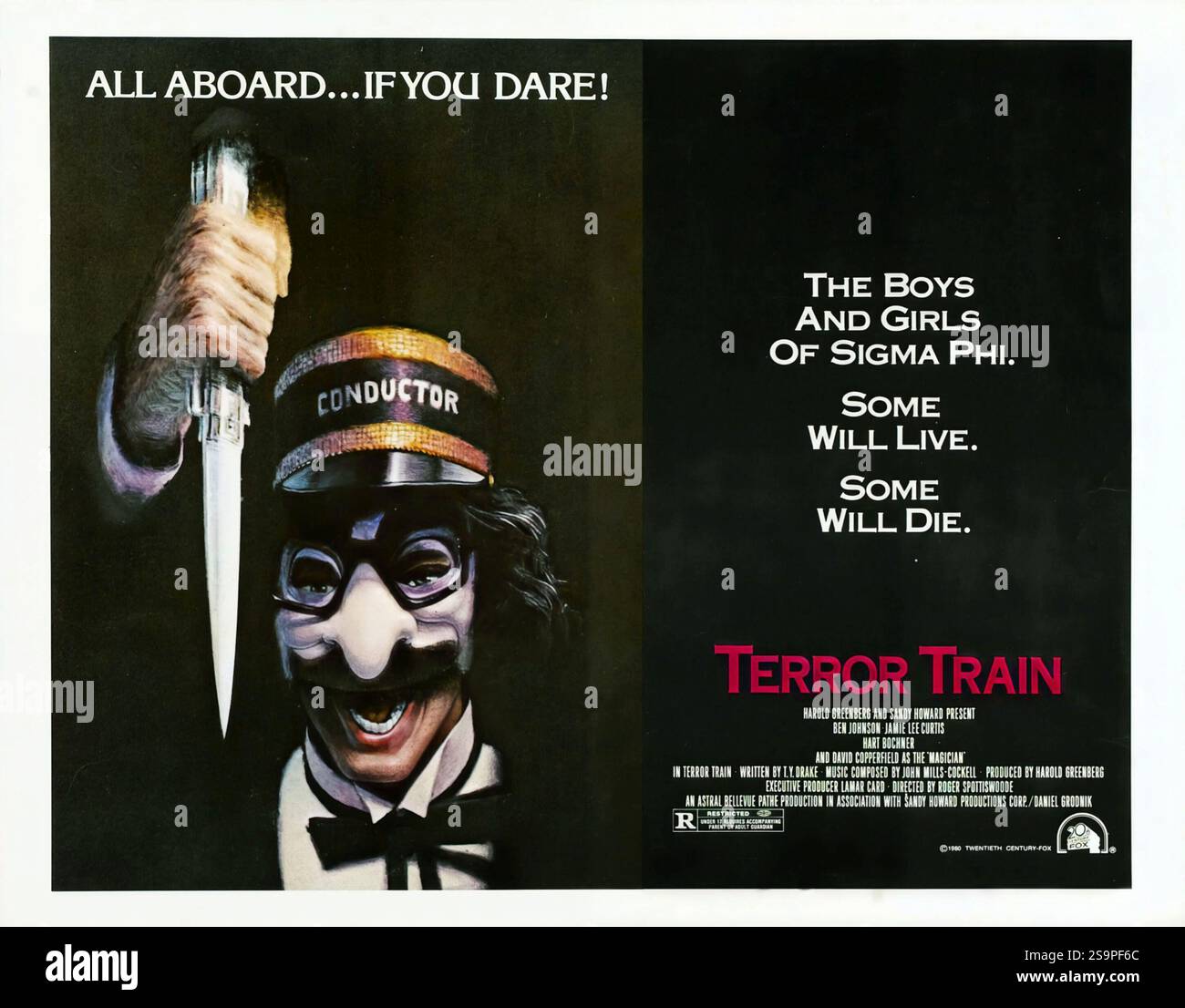 TERROR TRAIN (1980), directed by ROGER SPOTTISWOODE. Credit: 20TH CENTURY FOX / Album Stock ...