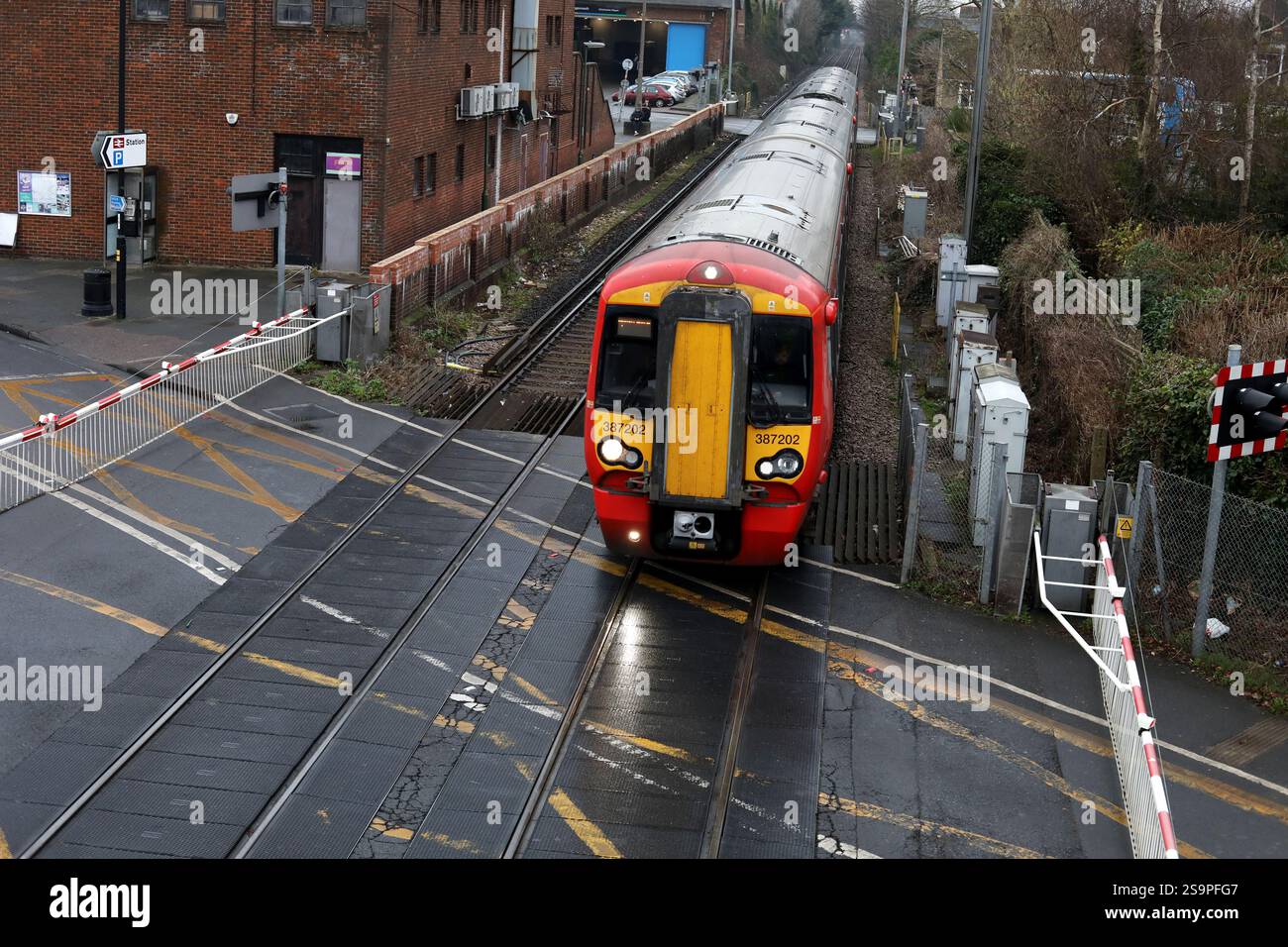 General views of Chichester Train Station, Chichester, West Sussex, UK ...