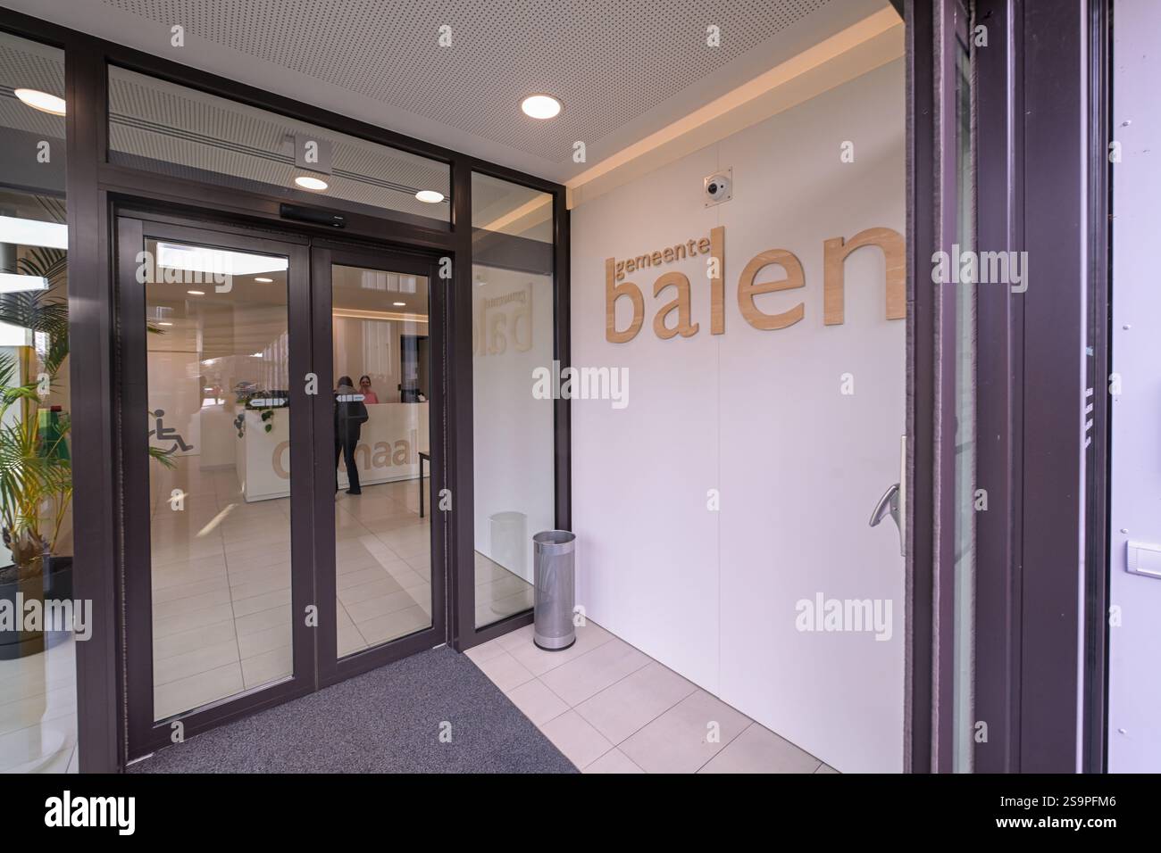 The Balen town hall is pictured in Balen on Monday 27 January 2025. In ...