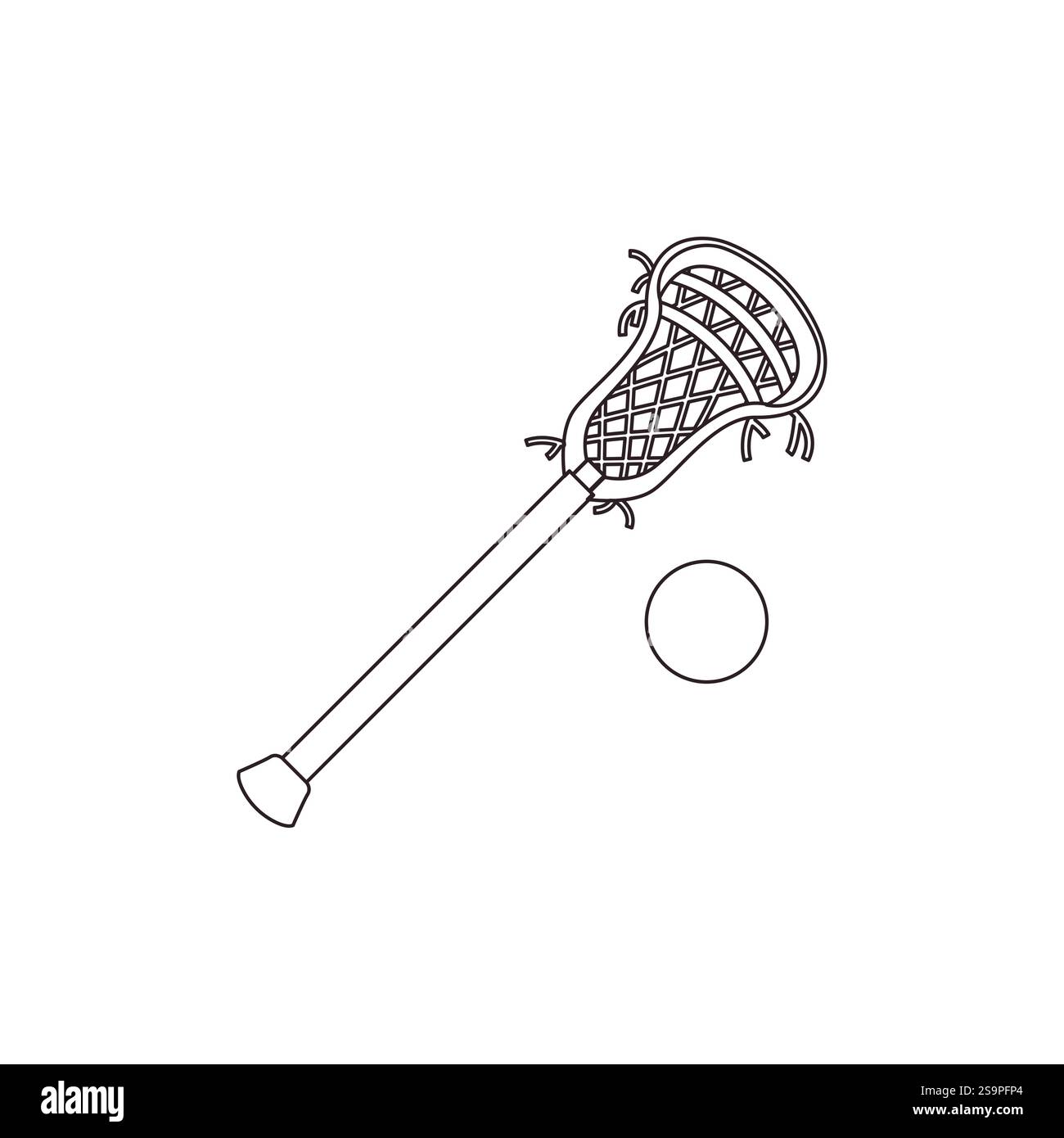 lacrosse emoji symbol sign icon vector illustration Stock Vector Image ...