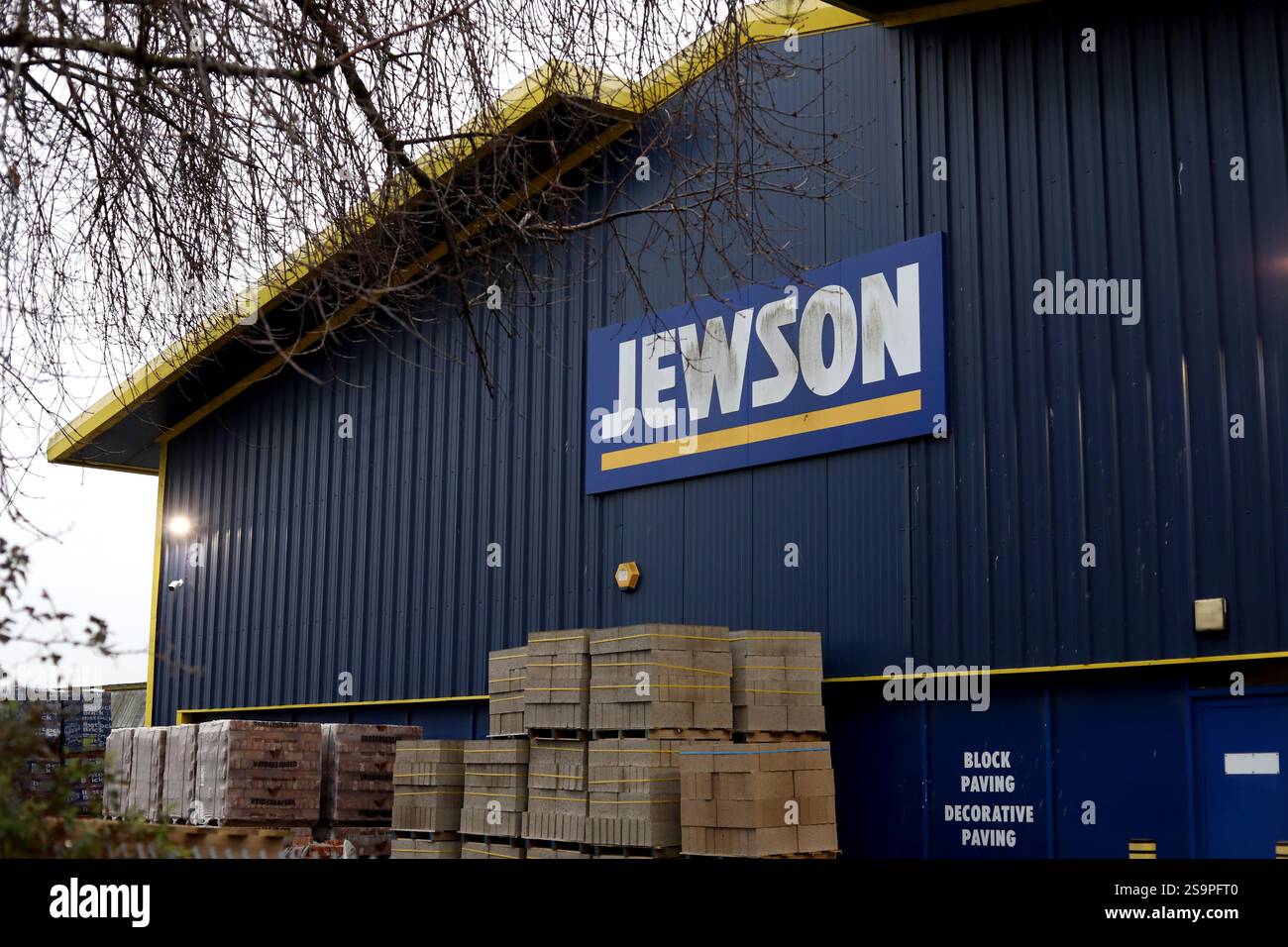 Blue jewson logo hi-res stock photography and images - Alamy