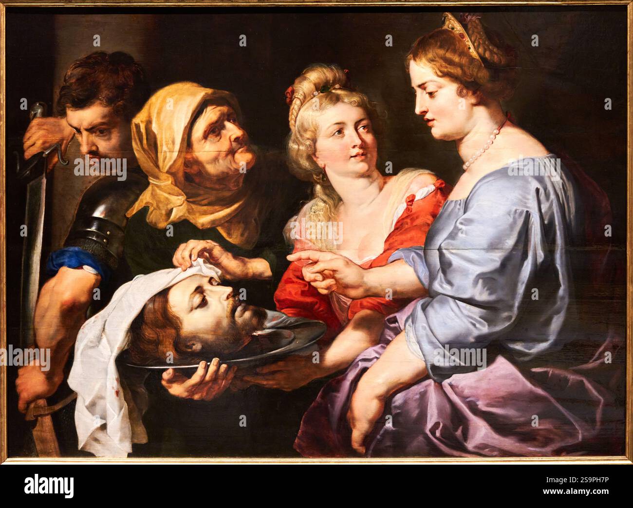 GERARD SEGHERS (1591-1651), Herodias and Salome with the Head of John ...