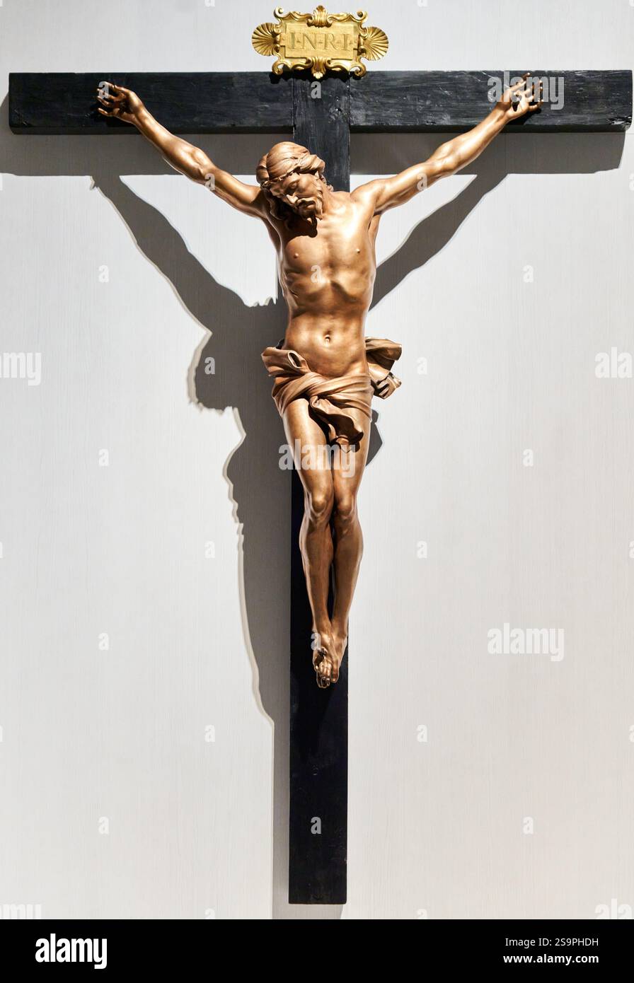 GIAN LORENZO BERNINI (1598-1680), Christ on the Cross, 1654-1656, Cast ...