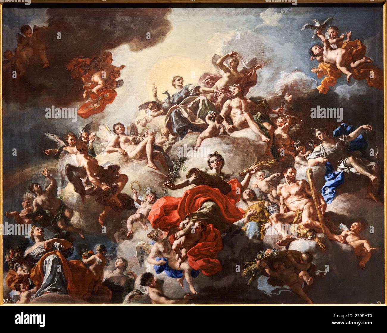 FRANCESCO SOLIMENA, CALLED LABATE CICCIO (1657-1747), Allegory with ...