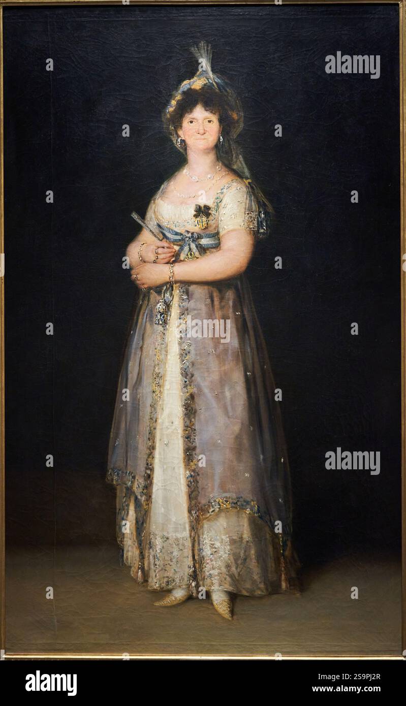 FRANCISCO DE GOYA Y LUCIENTES (1746-1828), Maria Luisa of Parma in ...