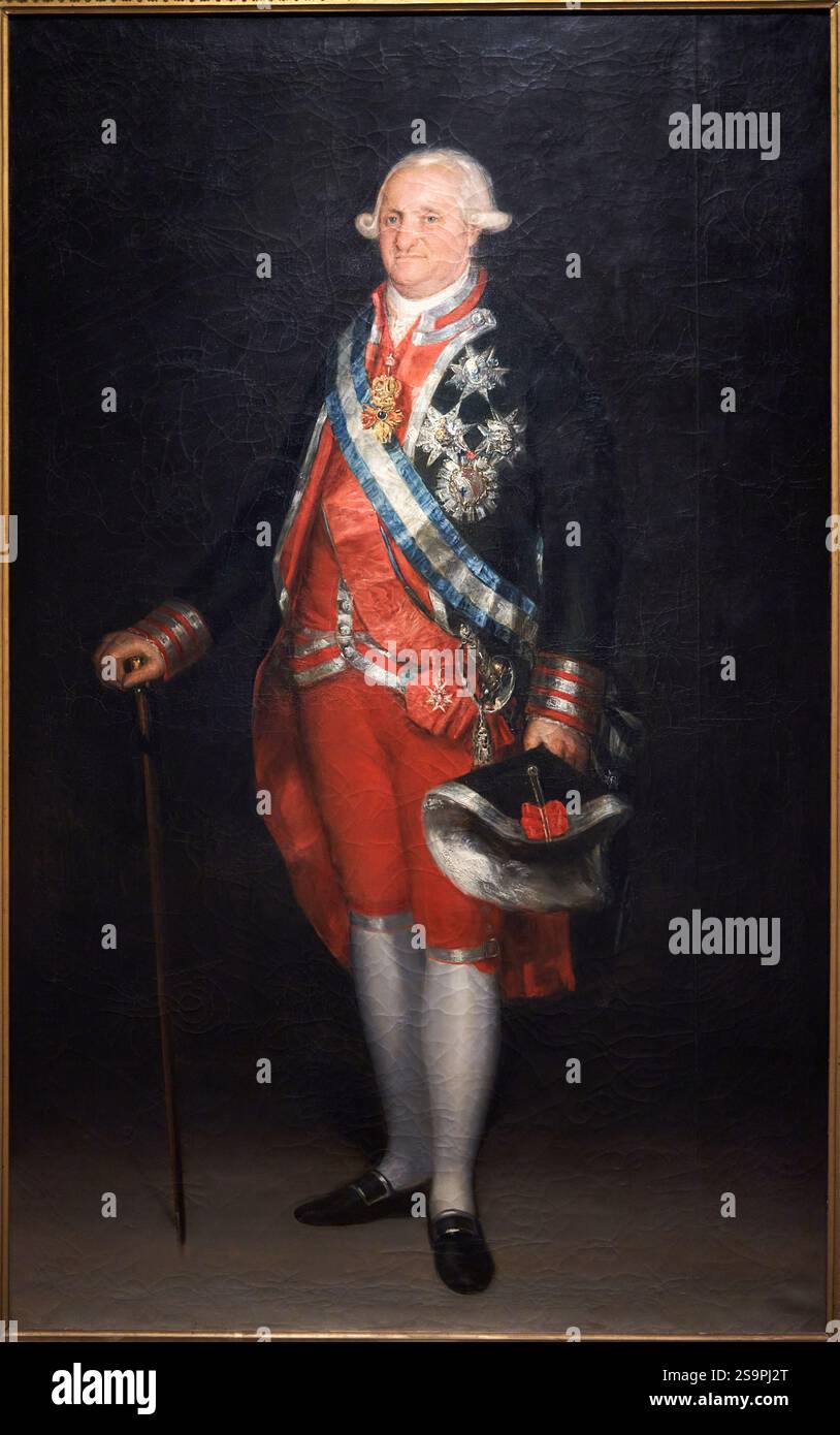FRANCISCO DE GOYA Y LUCIENTES (1746-1828), Charles IV in the Uniform of ...