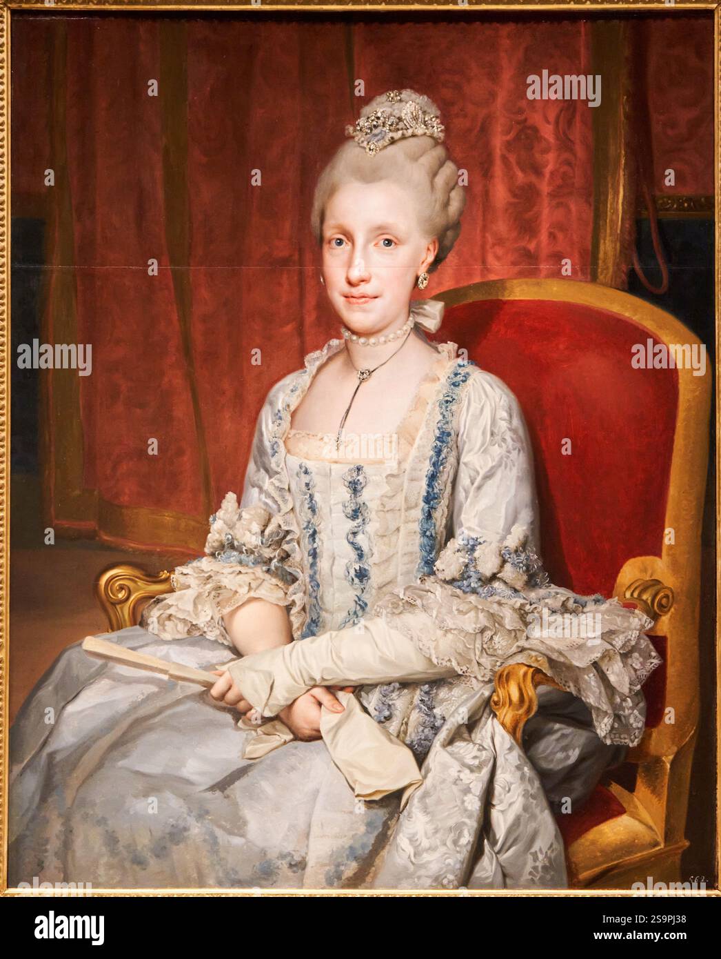 ANTON RAPHAEL MENGS (1728-1779), Infanta Maria Luisa of Spain, Grand ...